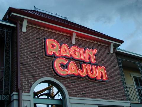 Six Flags Great America Ride Info - Ragin' Cajun