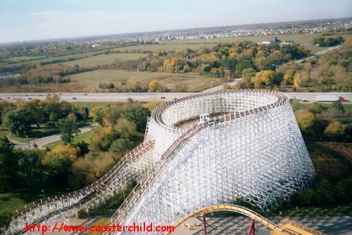 Six Flags Great America Ride Info - American Eagle