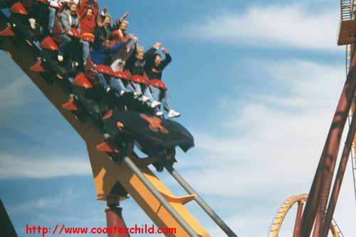 Six Flags Great America Ride Info - Raging Bull