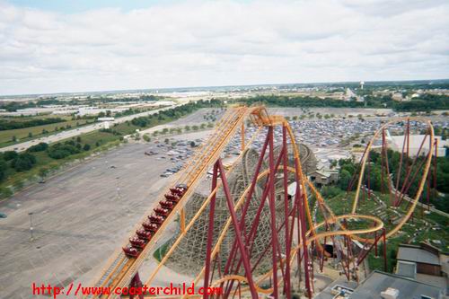 Six Flags Great America Ride Info - Raging Bull