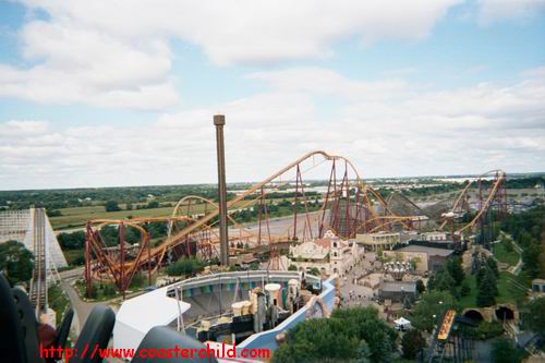 Six Flags Great America Ride Info - Raging Bull