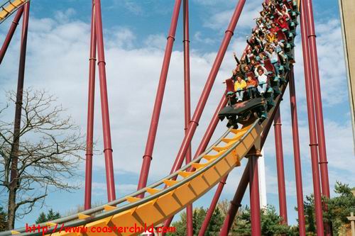 Six Flags Great America Ride Info - Raging Bull